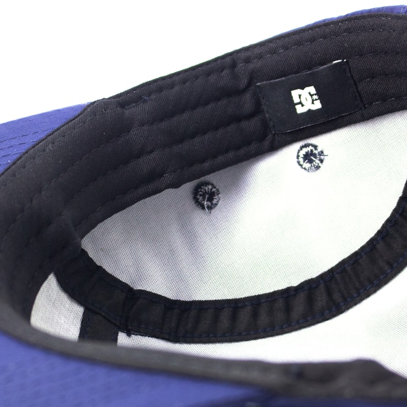 Bone Dc Shoes Five-panel Premium Iris Azul - Prince Of Streets