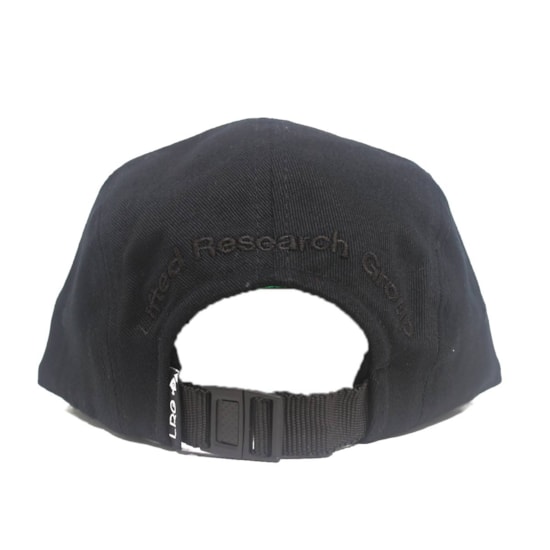 Boné Lrg Five Panel Roots Preto - Prince Of Streets