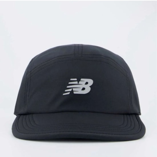 Boné New Balance 5 Panel Every Day Trainer Black - Prince Of Streets