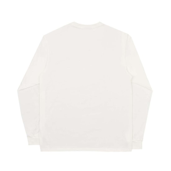 Camiseta Disturb Longsleeve Record Labels Off White - Prince Of Streets