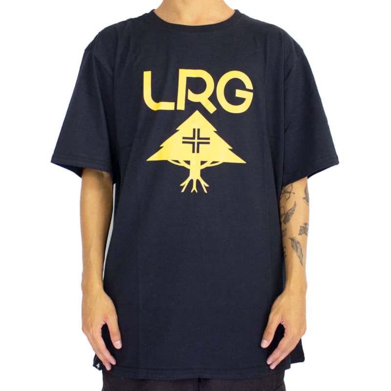 Camiseta Lrg Stack Logo Preto - Prince Of Streets