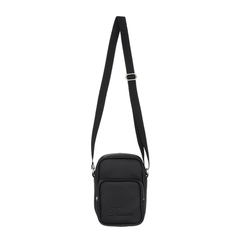 Shoulderbag Disturb Cursive Leather Bag Black - Prince Of Streets Shoulderbag Disturb Cursive Leather Bag Black - Prince Of Streets