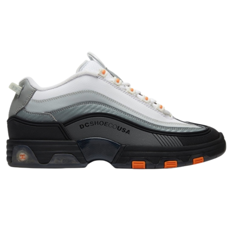 Tênis Dc Shoes Legacy Og Imp Black DK Grey White Red ADYS100476BDW ...