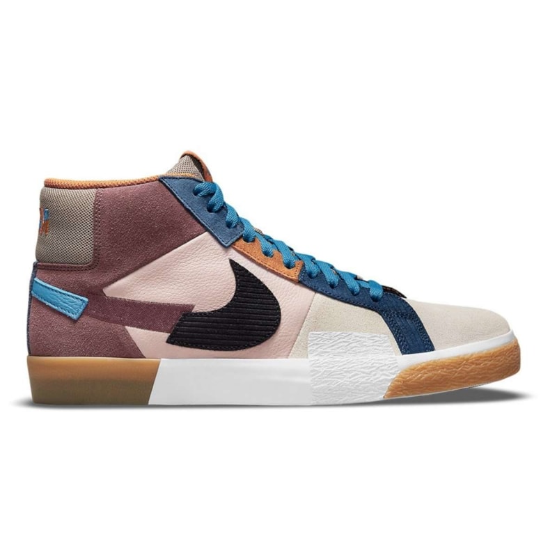 Tênis Nike Sb Blazer Mid Prm Mosaic Blends Earthy - Prince Of Streets