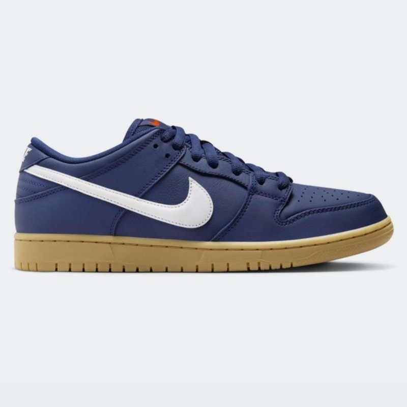 Tênis Nike Sb Dunk Low Iso Pro Navy White Gum FJ1674400 - Prince Of Streets