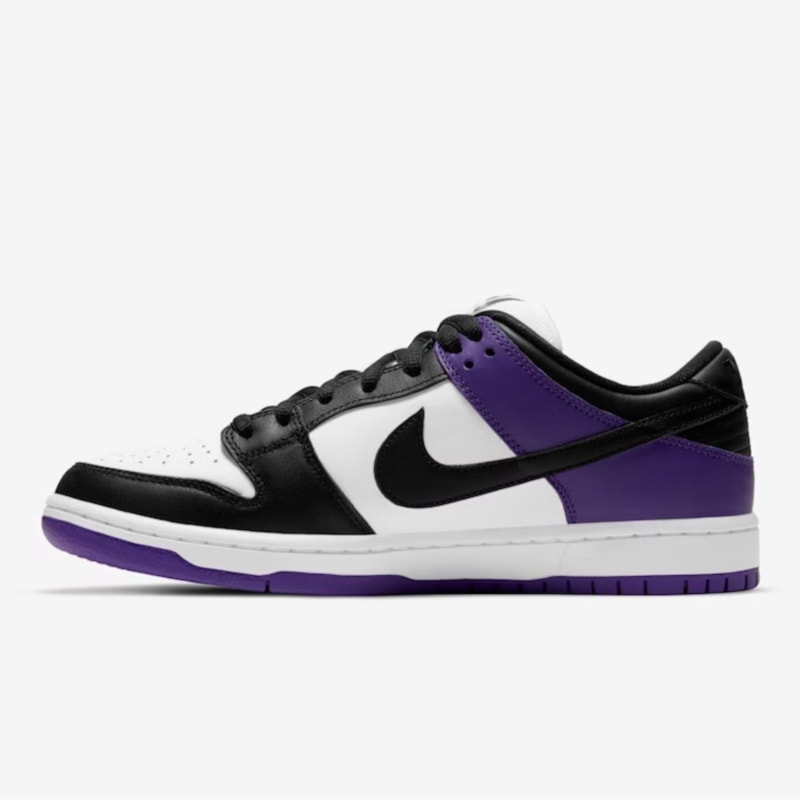 Tênis Nike Sb Dunk Low Pro Court Purple Black White BQ6817500 - Prince ...