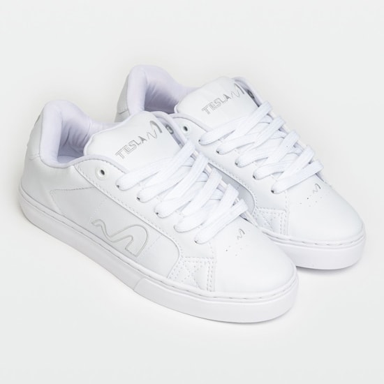 Tênis Tesla Hertz All White - Prince Of Streets