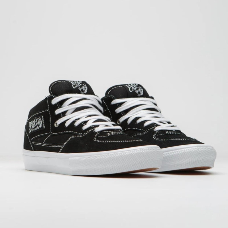 Tênis Vans Skate Half Cab Pro Black White VN0A5FCDY28 - Prince Of Streets
